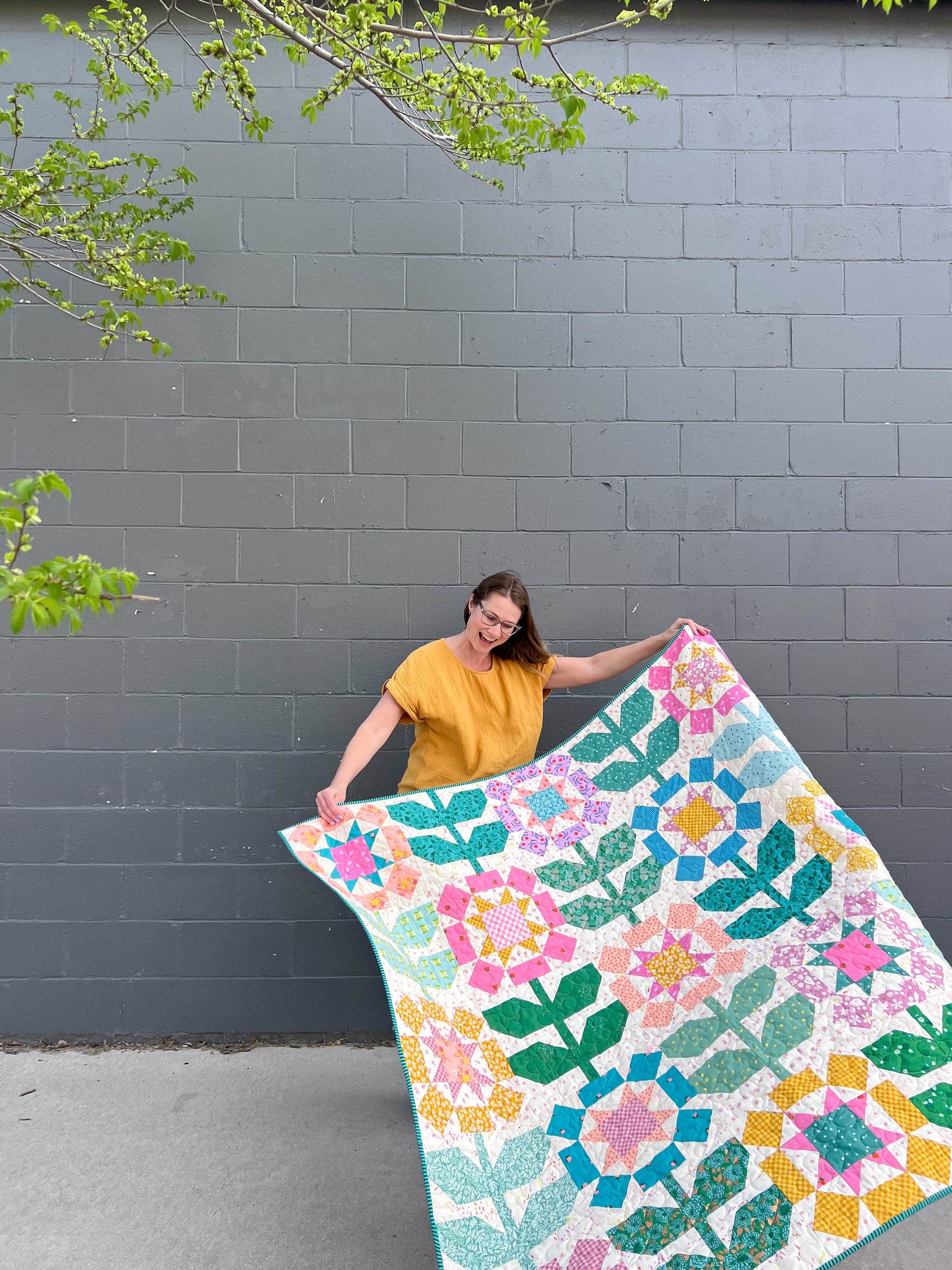 Wildflower Mix Quilt Pattern - PDF – Prairie Quilt Co.