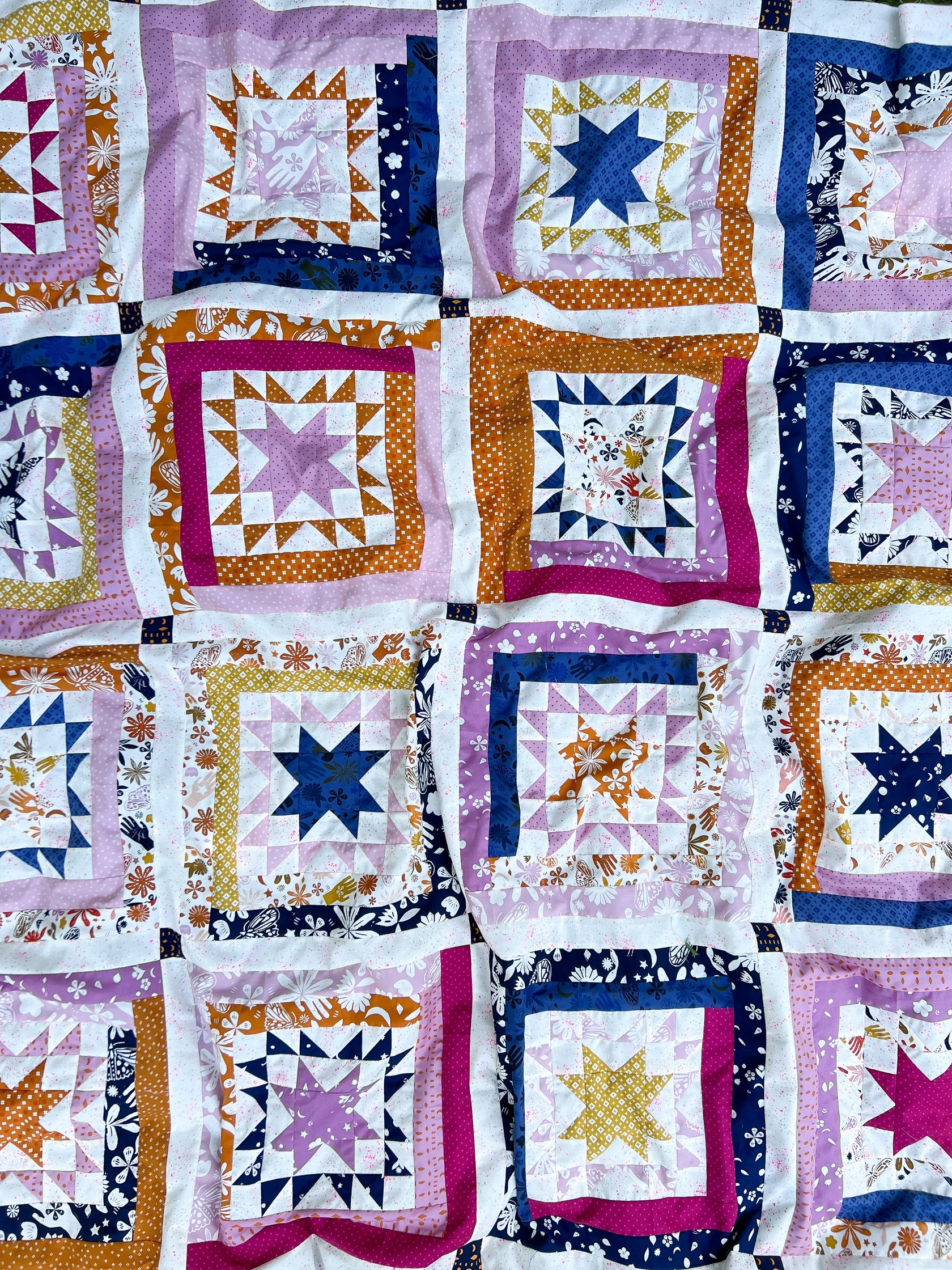 Cabin Nights Quilt Pattern - PDF – Prairie Quilt Co.
